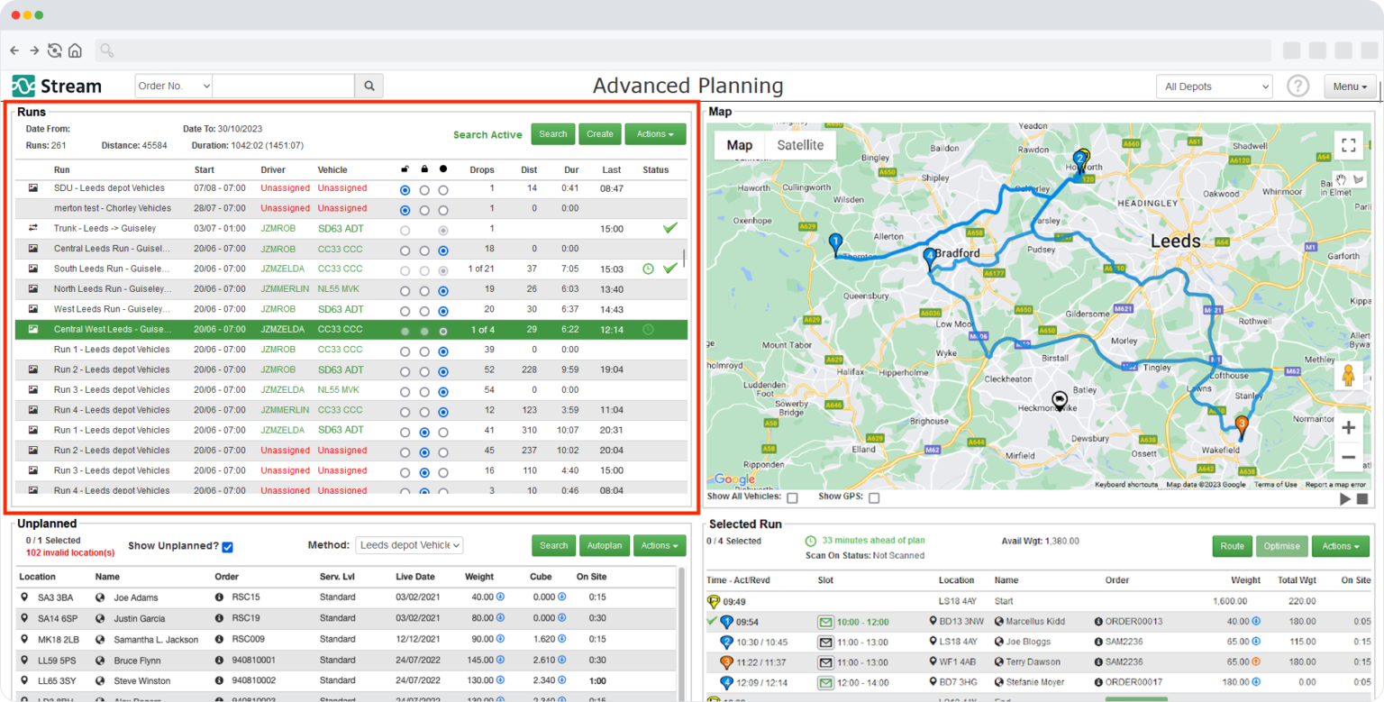 NEW: Runs List Layout| Blog