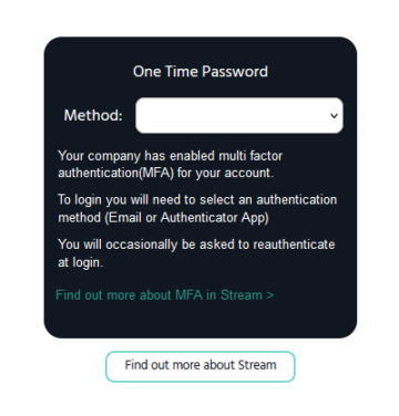 Multi-Factor Authentication (MFA) | Knowledge Base | Stream