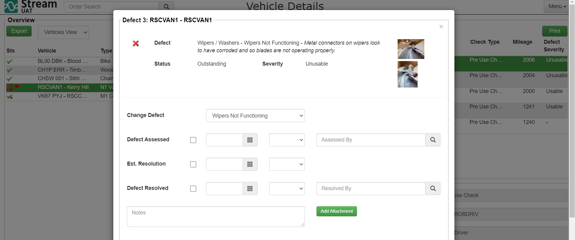 Resolving vehicle defects | Knowledge Base | Stream