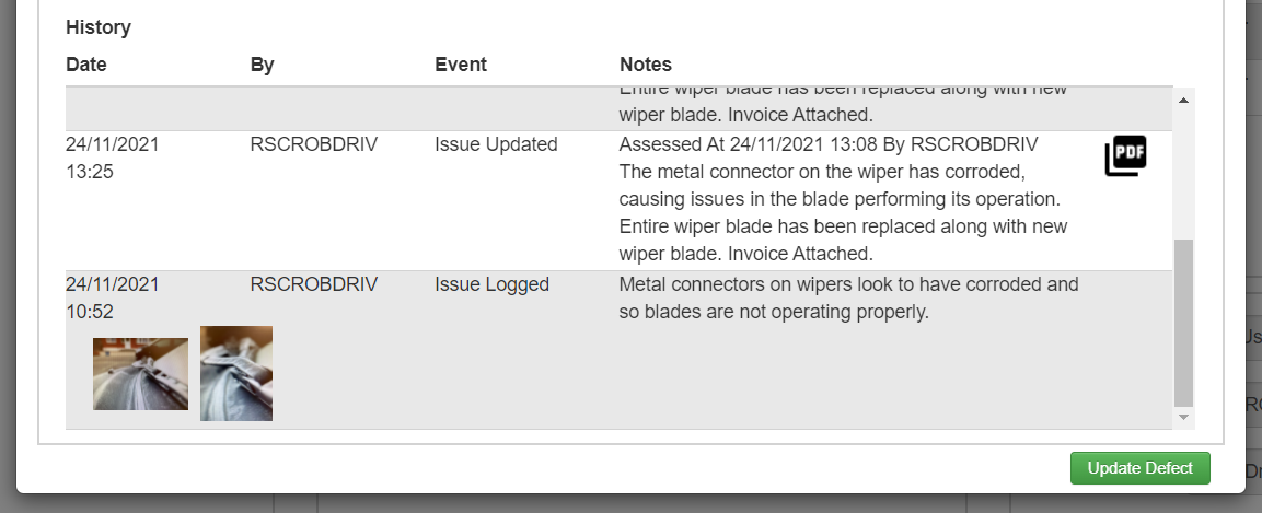 Resolving vehicle defects | Knowledge Base | Stream