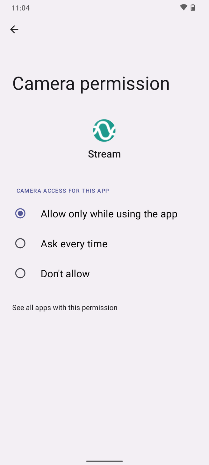 Enabling mobile app permissions | Knowledge Base | Stream