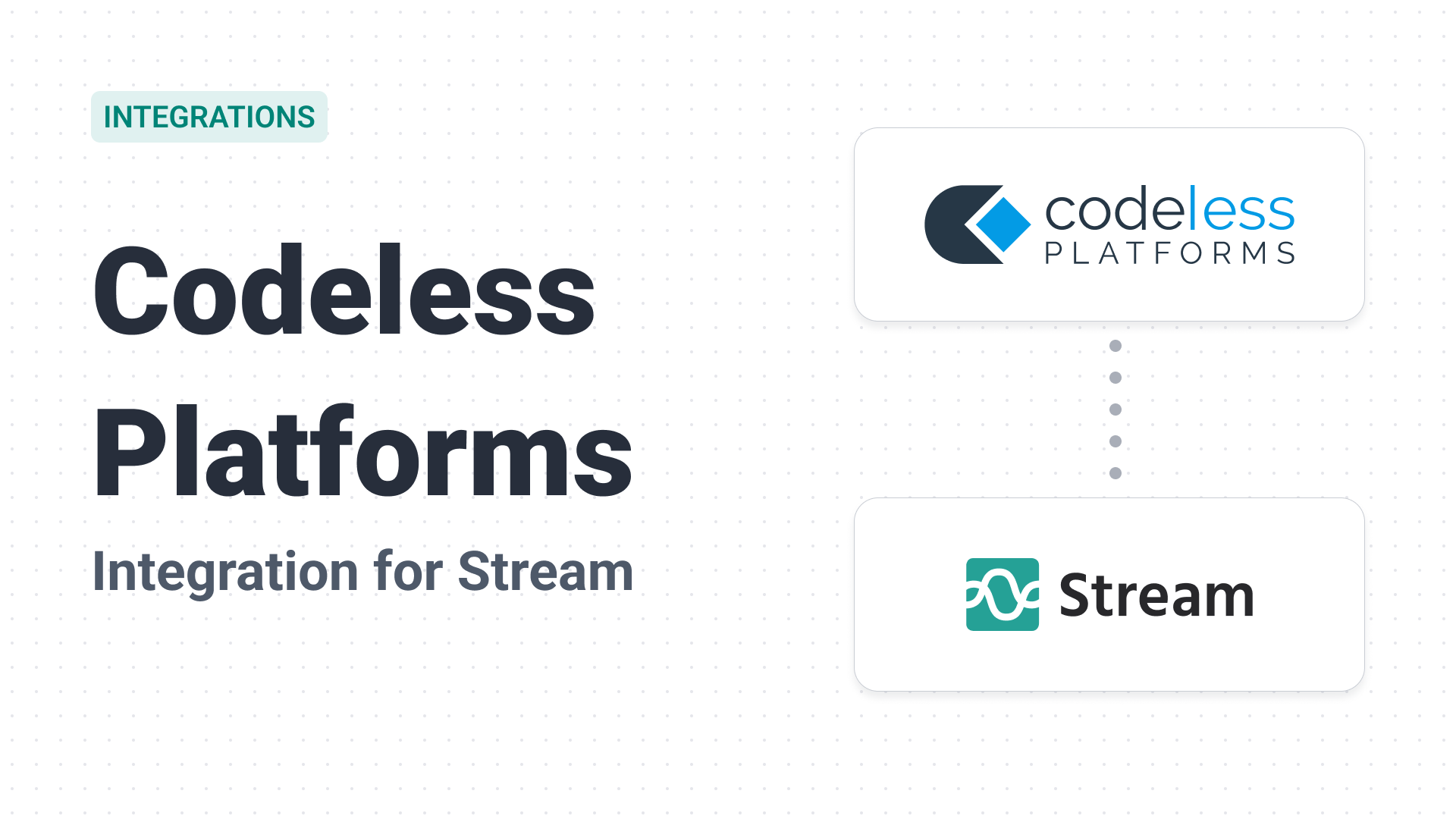 Codeless Platforms Integration | Stream | Transport Management System