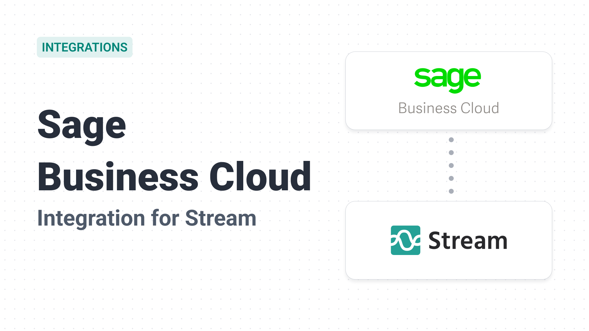 Sage Business Cloud Integration | Stream | Transport Management System
