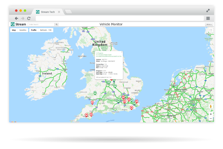 Using the Vehicle Monitor | Knowledge Base | Stream