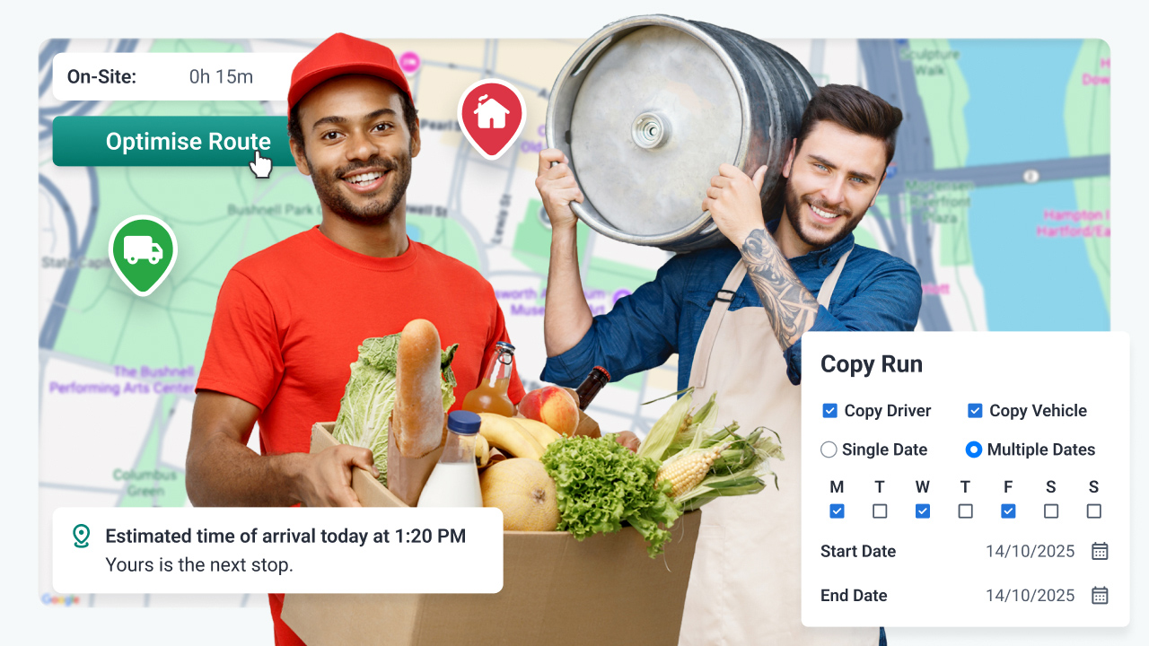 Food & Drink Delivery Management Software | Logistics TMS | Stream