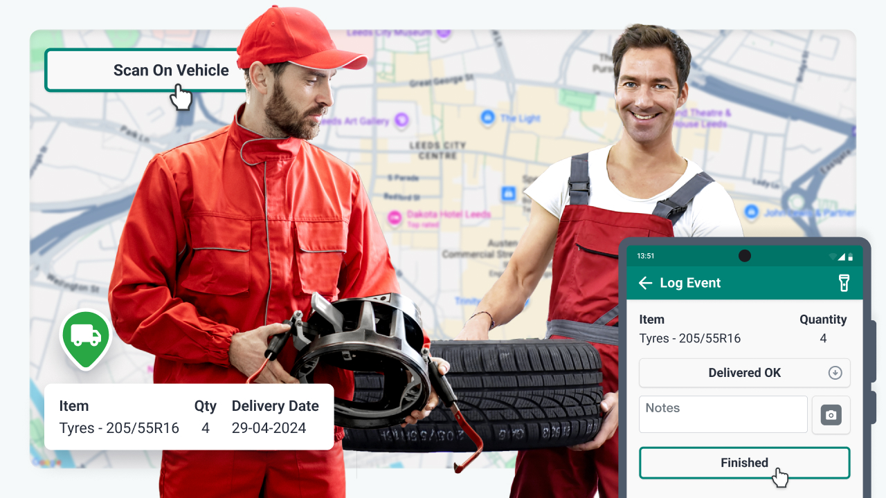 Automotive Parts Delivery Management Software | Logistics TMS | Stream